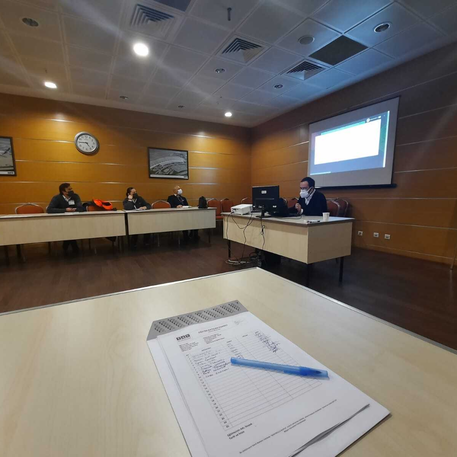 Departure control system training for Tav company at Izmir airport ...
